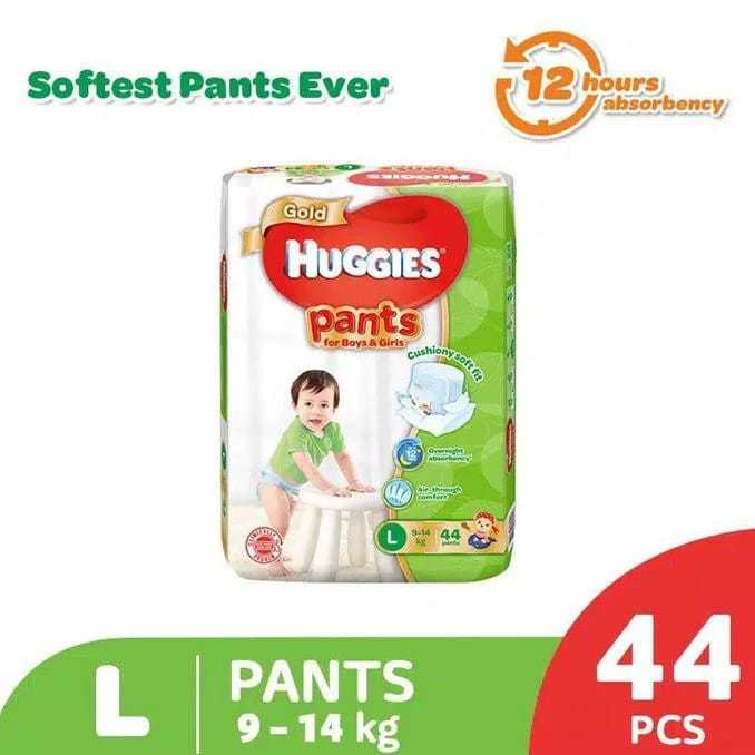 Jual Huggies Pants Popok Celana L44 / L36+2 | Shopee Indonesia