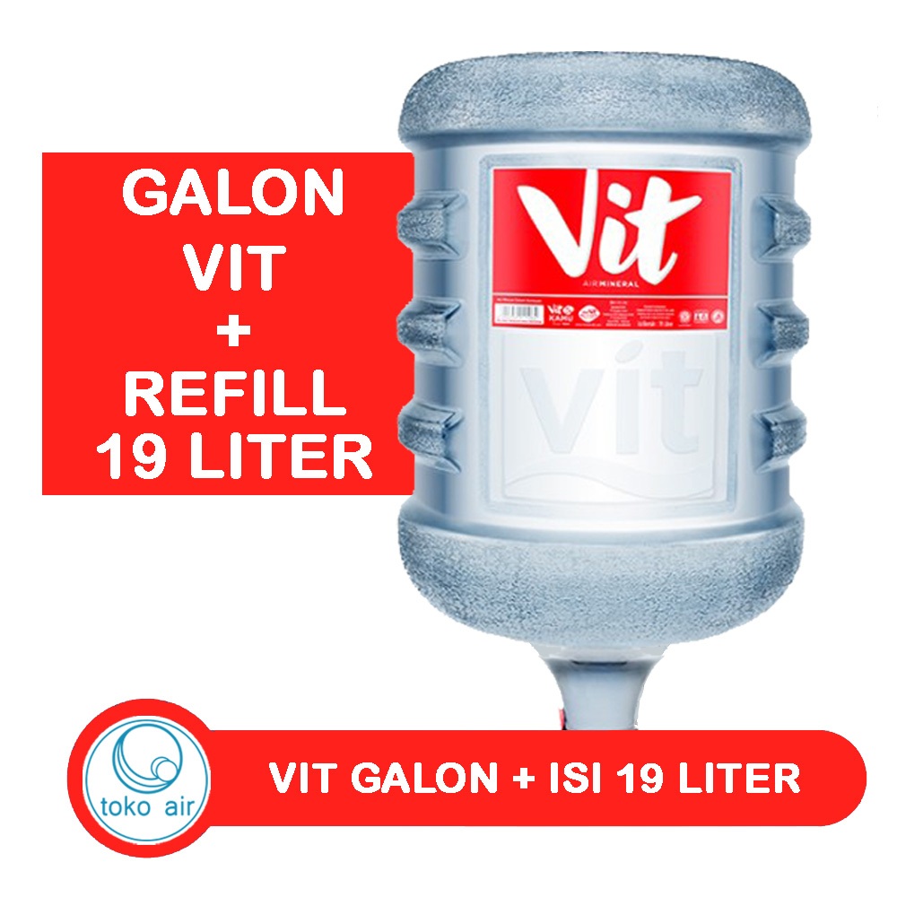Jual Vit Refill - Vit Isi Ulang - Vit Galon - Vit Refill 19 L - Vit Isi ...