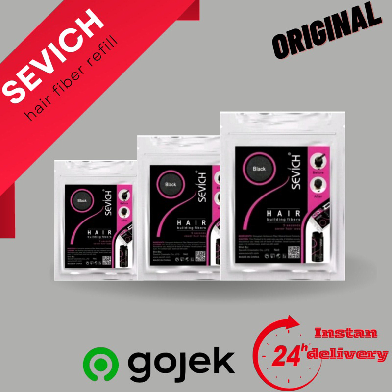 Jual Sevich Hair powder 100gr kemasan refill original [Grosir available ...
