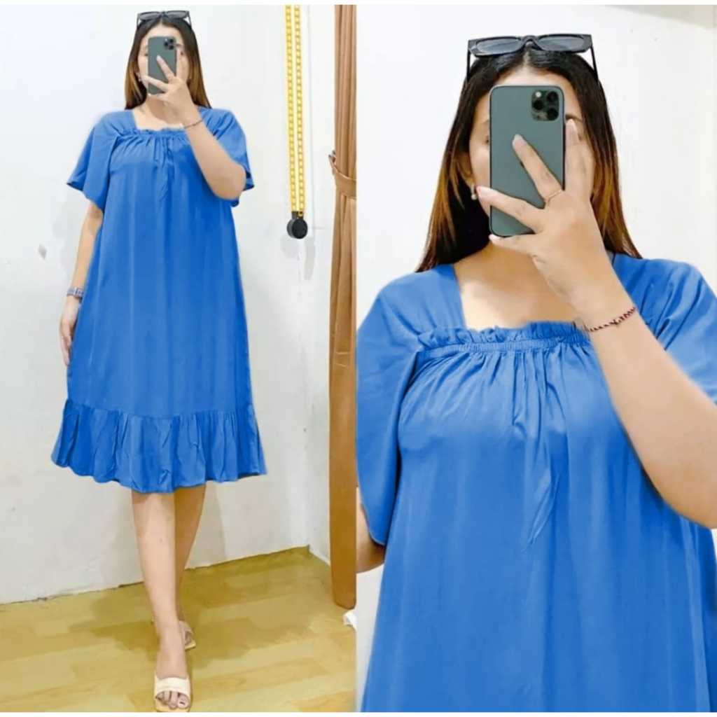 Jual Daster murah Daster Fuji Viral Long Dress Wanita Terbaru 2024 ...