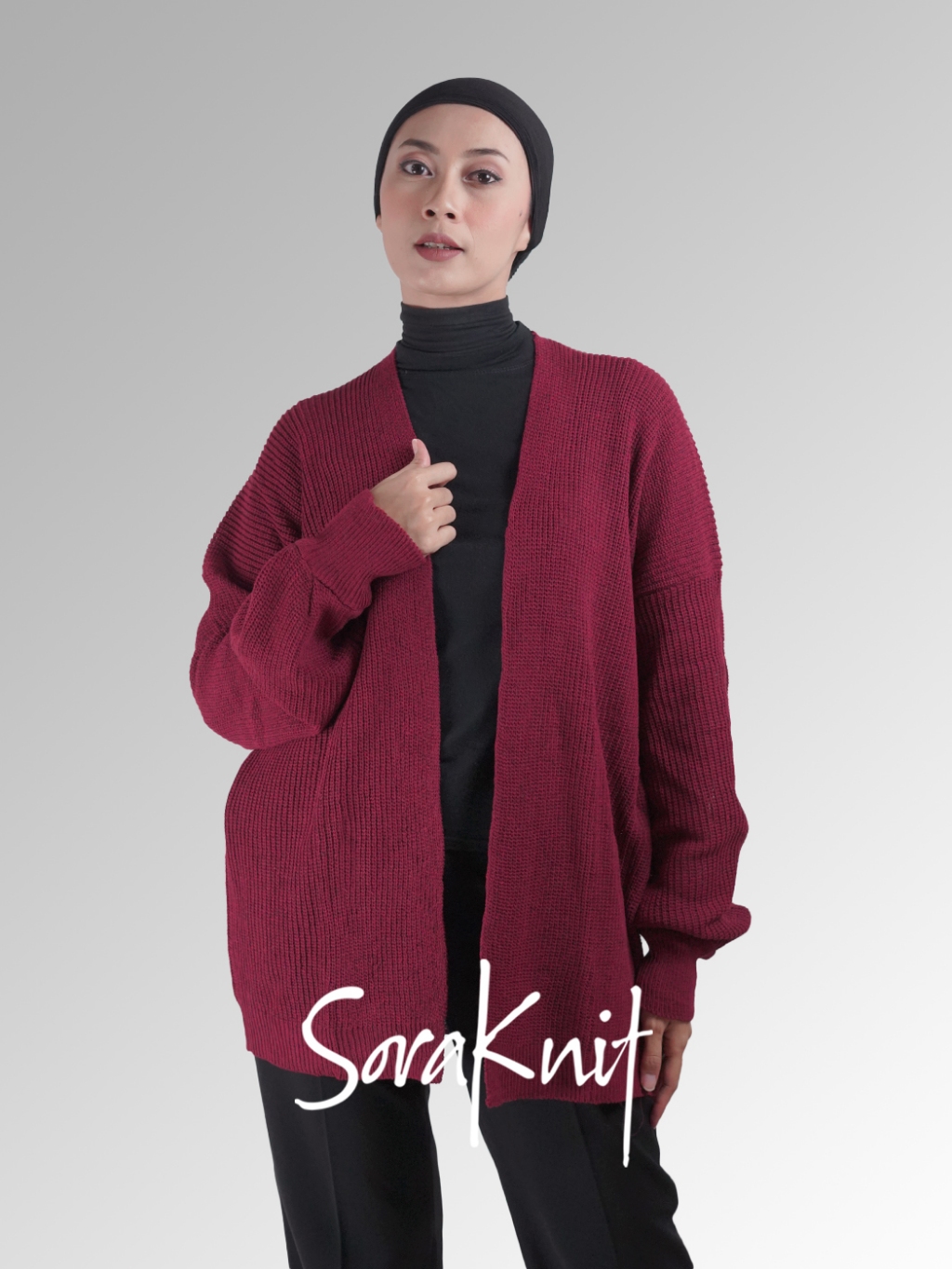 Jual Premium Outer Cardigan Rajut Wanita Korea Kardigan Cardi Oversize Jumbo Tebal | Shopee ...