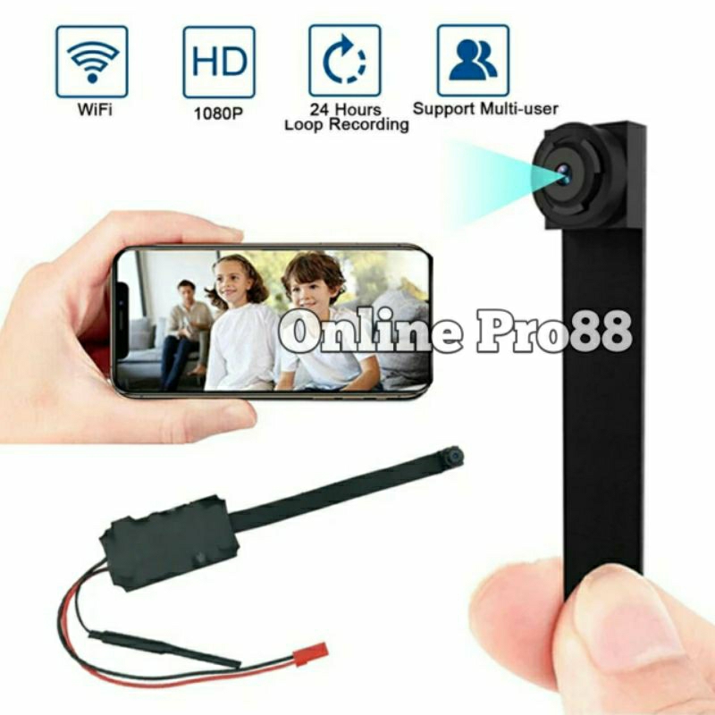 Jual CCTV MINI CAMERA SPY WIFI KAMERA TERSEMBUNYI INFRARED 4K FULL HD ...
