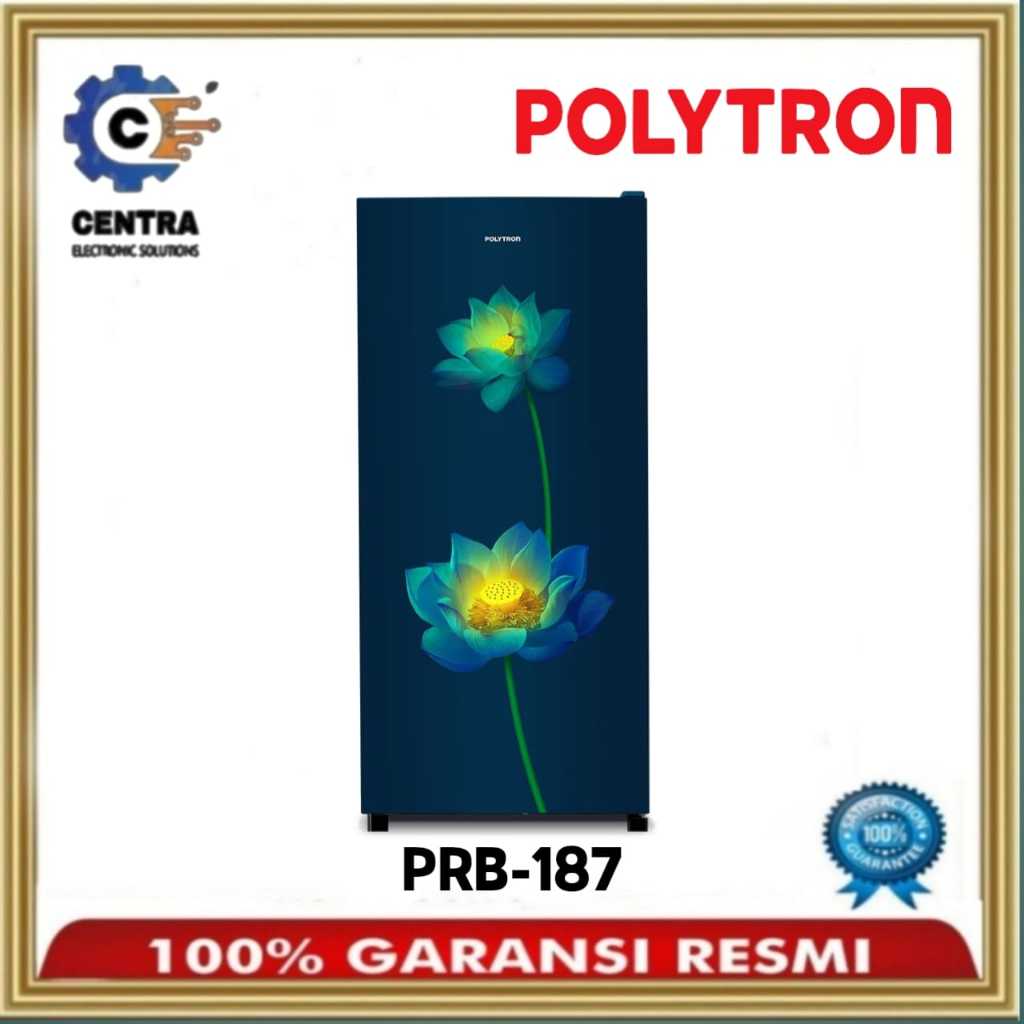 Jual KULKAS 1 PINTU POLYTRON PRB-187 GARANSI RESMI | Shopee Indonesia