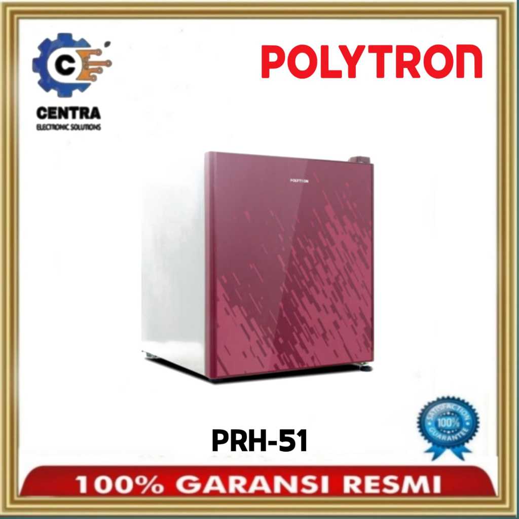 Jual POLYTRON MINI BAR PRH 51 PRH51 KULKAS PORTABLE 50L LOW WATT ...