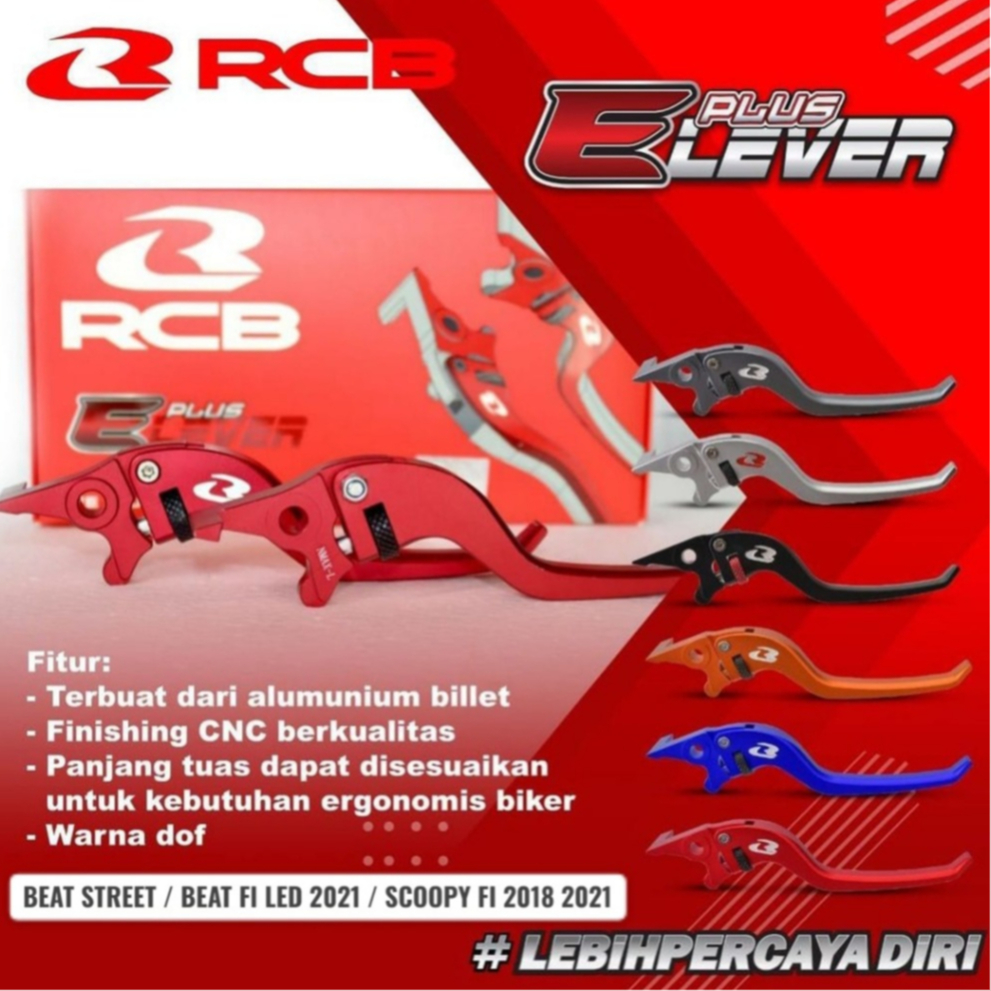 Jual HANDLE REM RCB E PLUS STYLO 160 CBS/BEAT STREET/SCOOPY 2018 DONAT ...