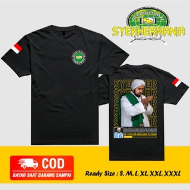 Jual Kaos Majelis SYEKHERMANIA COMMUNITY | Kaos Habib Syech | Kaos ...