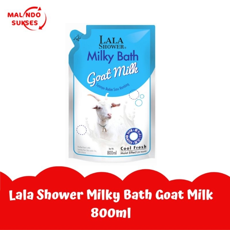 Jual LALA SHOWER MILKY BATH 350ML | Shopee Indonesia