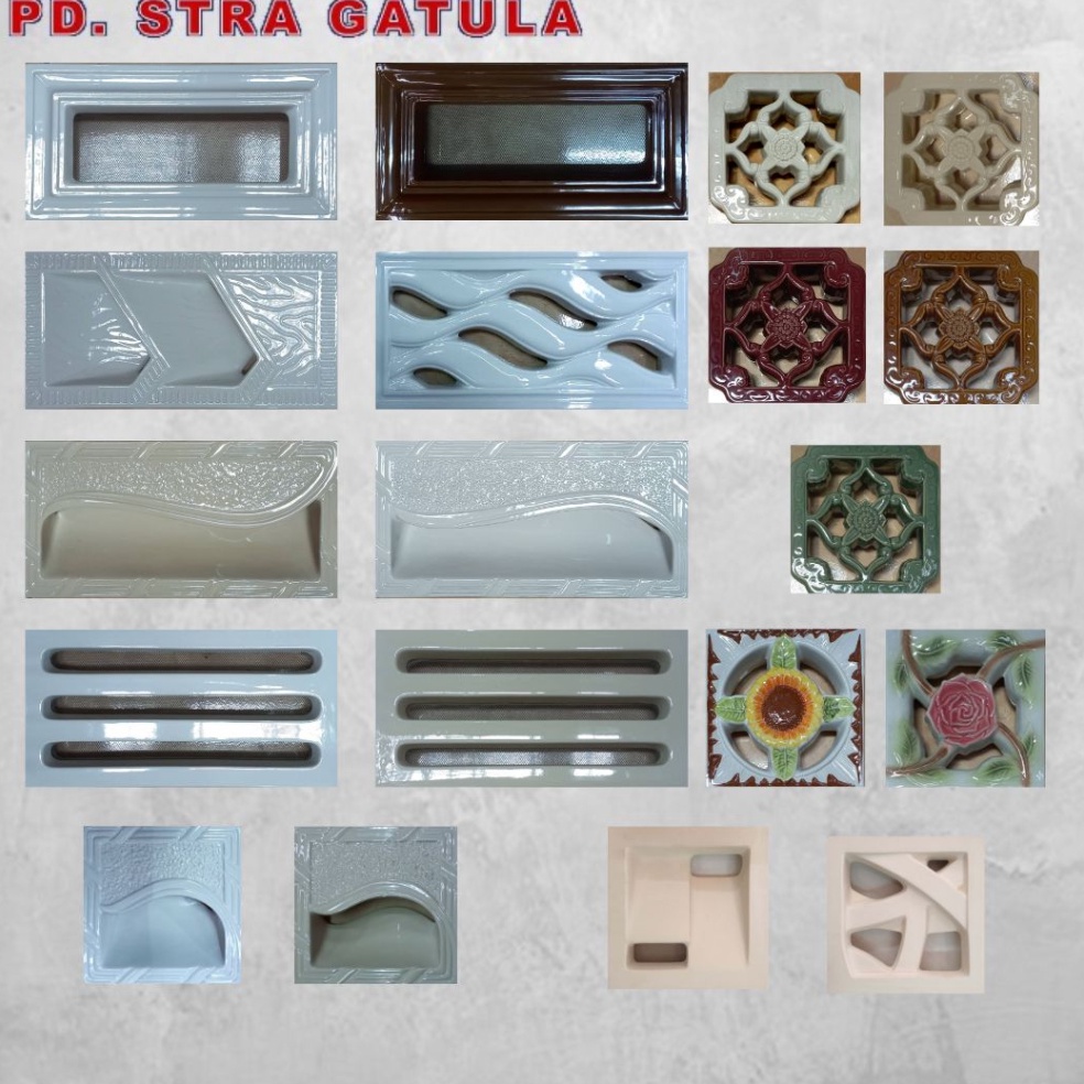 Jual PAKET LENGKAP Loster Roster Aneka Motif 2 x 2 2x4 Roster Keramik ...