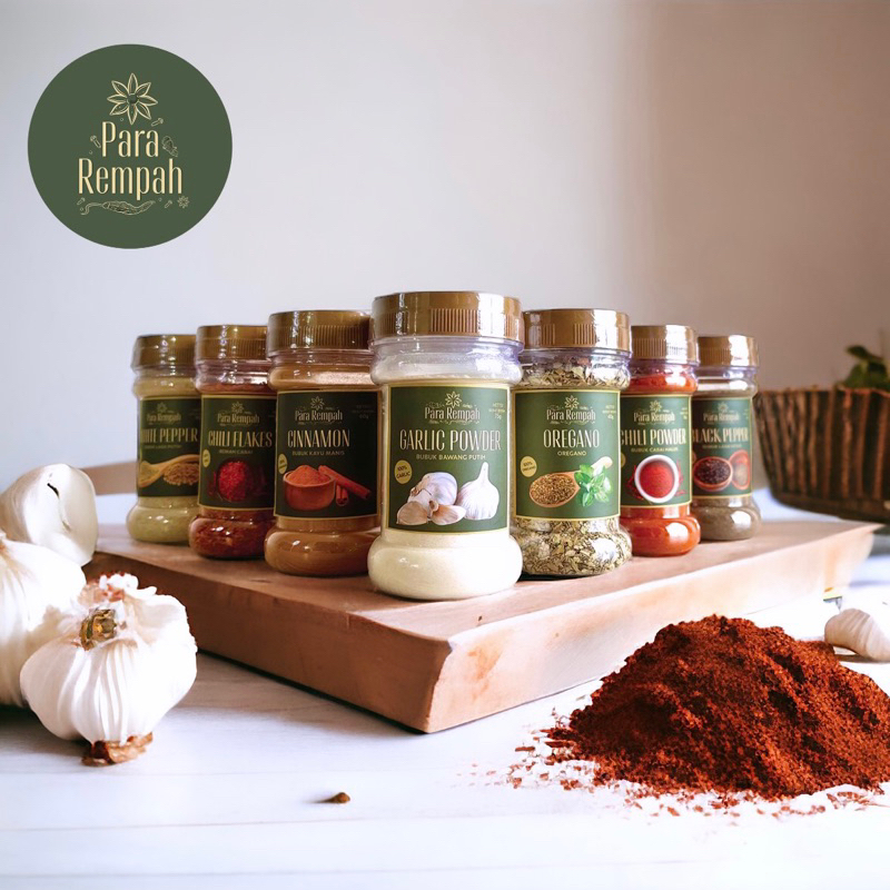 Jual ALL VARIANT - Para Rempah Bumbu Dapur Premium / Paprika / Pala ...
