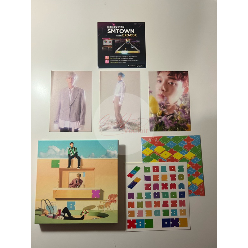 Jual EXO CBX OFFICIAL ALBUM FULLSET (UNSEALED) | Shopee Indonesia