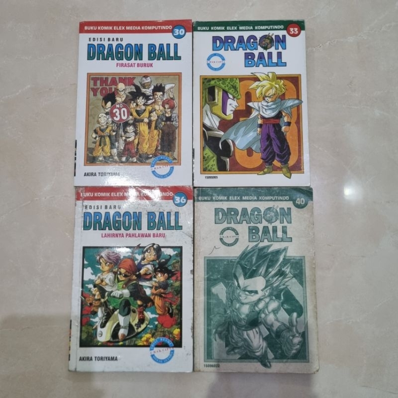 Jual [PRELOVED] Komik DRAGON BALL VOL 30, 33, 36, 40 by Akira Toriyama | Shopee Indonesia