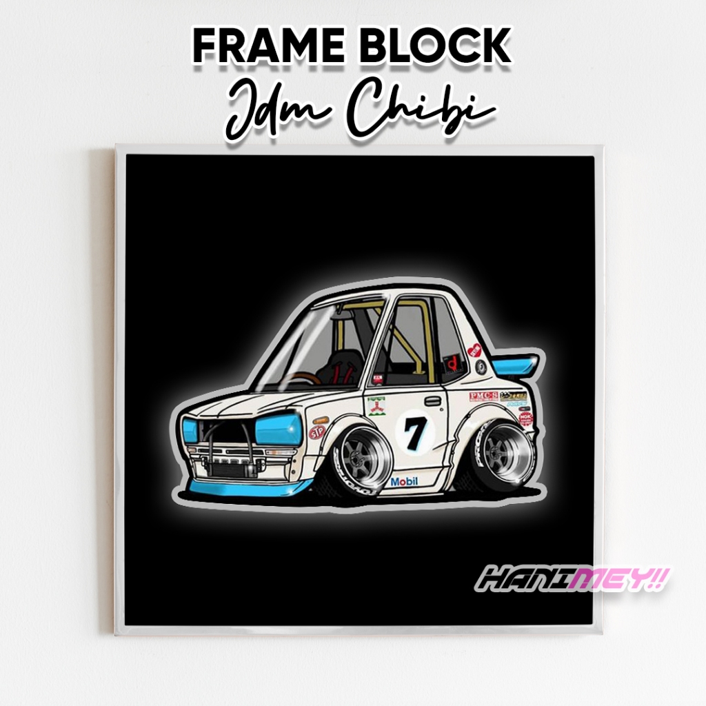 Jual Frame Block JDM Chibi / Wall decor JDM / Hiasan dinding JDM ...
