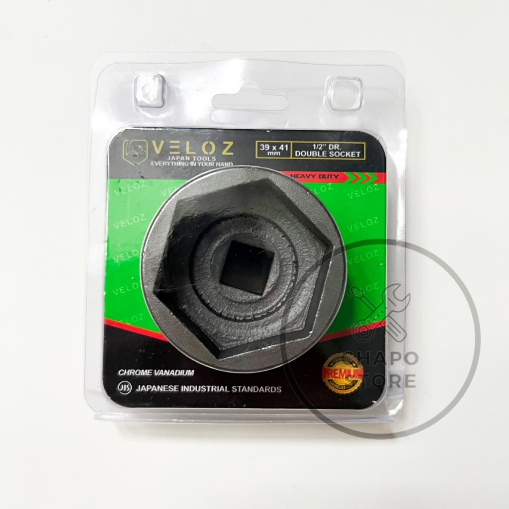 Jual Veloz mata kunci double sok sock shock socket cvt 39x41mm | Shopee Indonesia