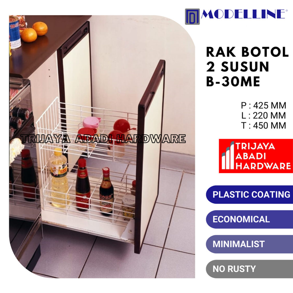 Jual Rak Botol 2 Susun B30ME Modelline Rak Serbaguna Ekonomis | Shopee ...