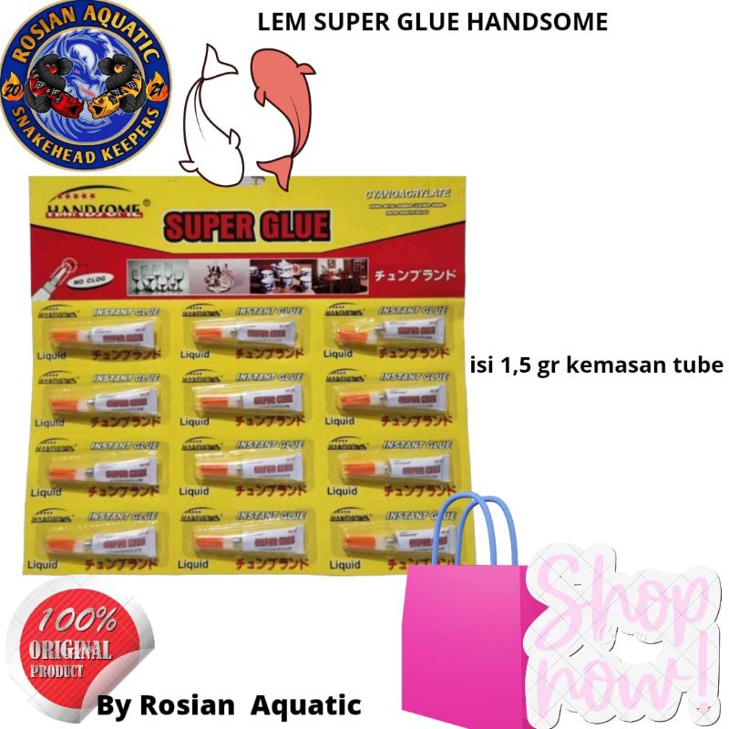Jual Lem Super Glue Handsome | Shopee Indonesia