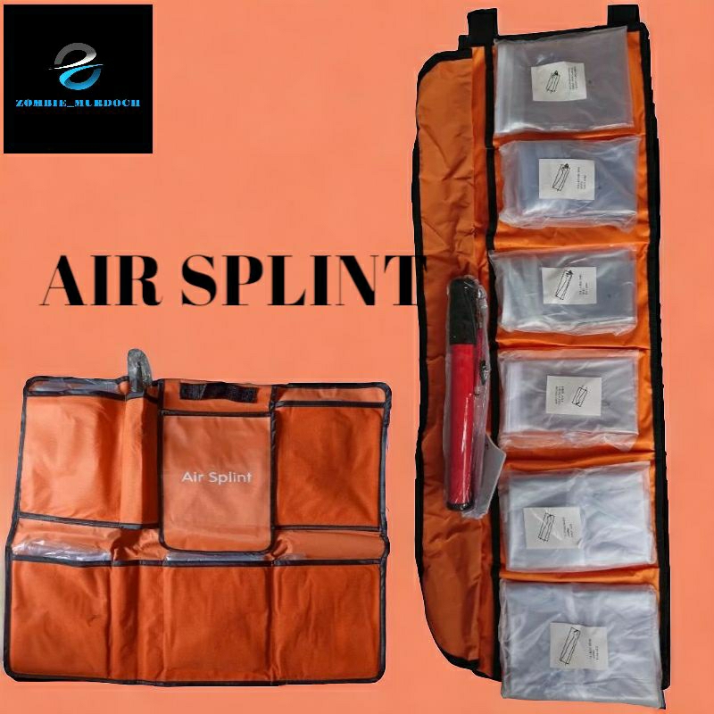 Jual Air splint Six Size IMMOBILIZE/ARM INFALATEBLE AIR SPLINTS ...