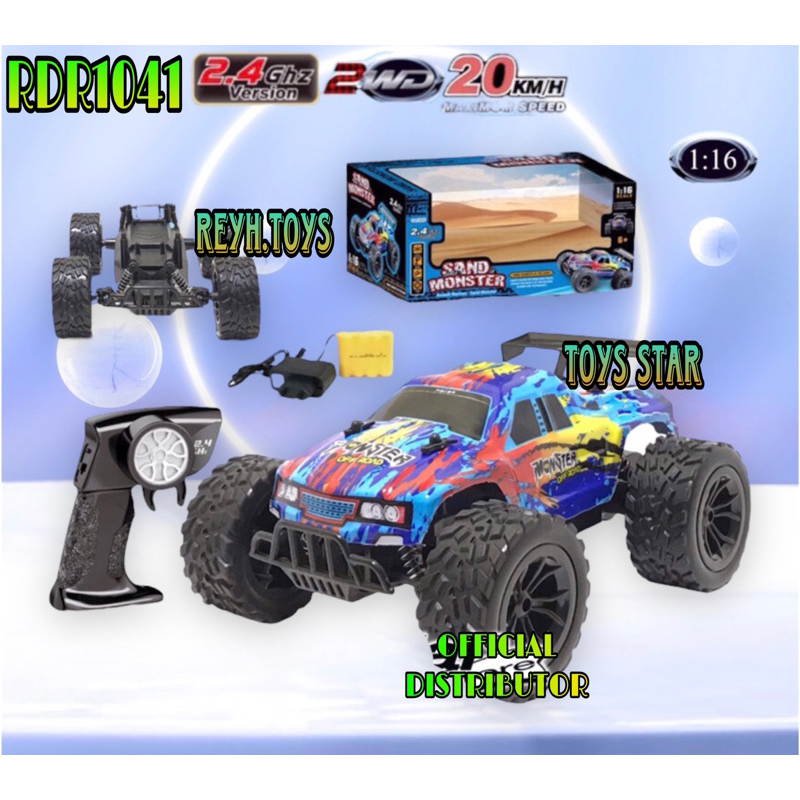 Jual RC MOBILE REMOTE MAINAN ANAK SAND MONSTER REMOTE RDR1041 RDR1042 ...