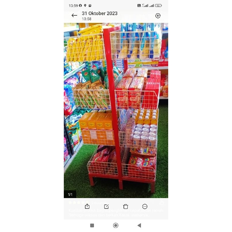 Jual Rak Ciki Snack Double kanan kiri | Shopee Indonesia