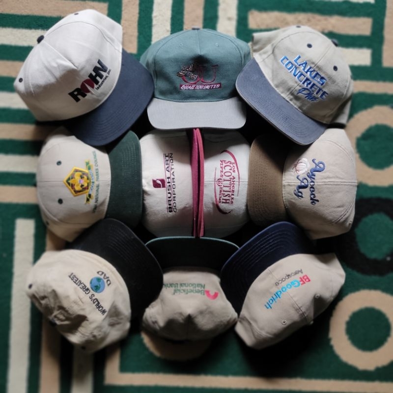 Jual VINTAGE TWO TONE HAT / TOPI VINTAGE 2 WARNA / TOPI VINTAGE ...