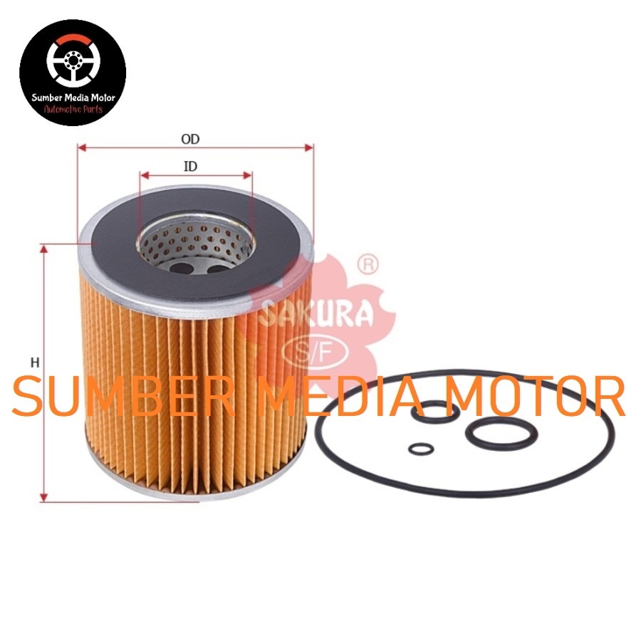 Jual Sakura Fuel Filter Solar F-1304 Hino Truck EF New, Hino Truck AK, Hino Ranger Bawah tahun ...