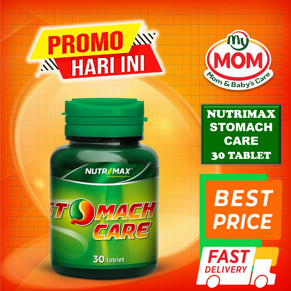 Jual Nutrimax Stomach Care Isi 30 Tablet - Vitamin Penurun Asam Lambung ...