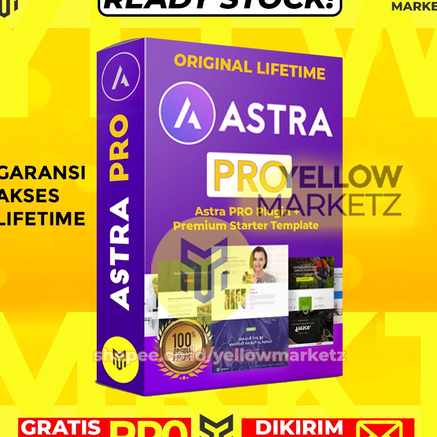 Jual Penawaran Menarik ASTRA PRO ORIGINAL WordPress Theme Astra Pro Plugin Premium Starter ...