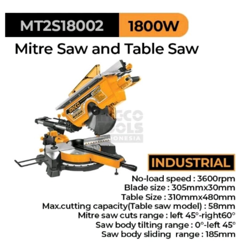 Jual Mitter Saw Table Saw Combination | Shopee Indonesia