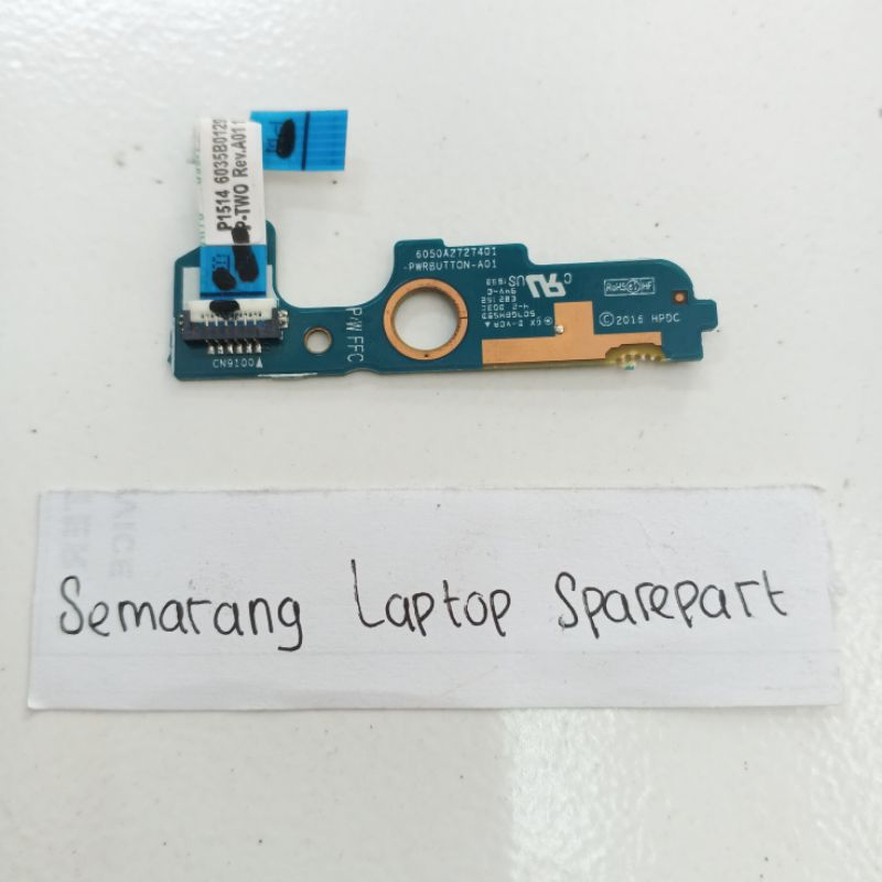 Jual SWITCH ON OFF HP Elitebook 840 G3 Tombol Power Button Nyala ...