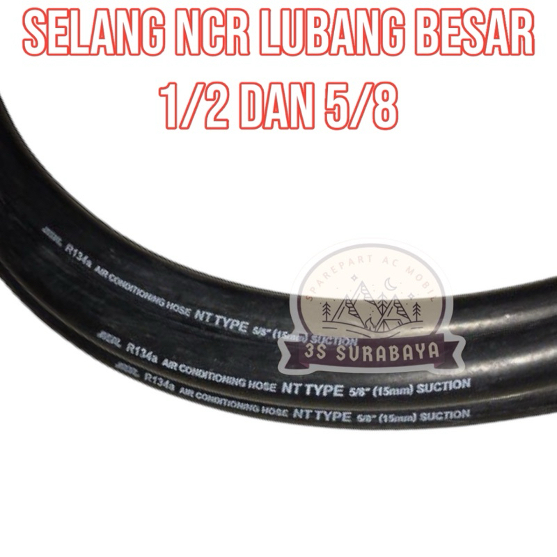 Jual Selang Ac mobil Lubang Besar 1/2 dan 5/8 Universal Hose Pipa (Baru ...