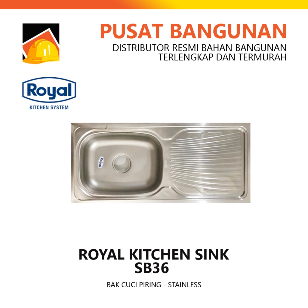 Jual BAK CUCI PIRING ROYAL KITCHEN SINK SB36 | Shopee Indonesia