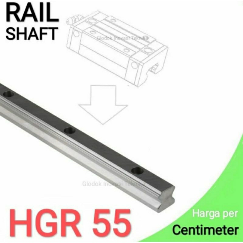 Jual Rail Rel Shaft As Linear Guide HGR55 HGH55 HGR 55 HGR HGH GHR 55 ...