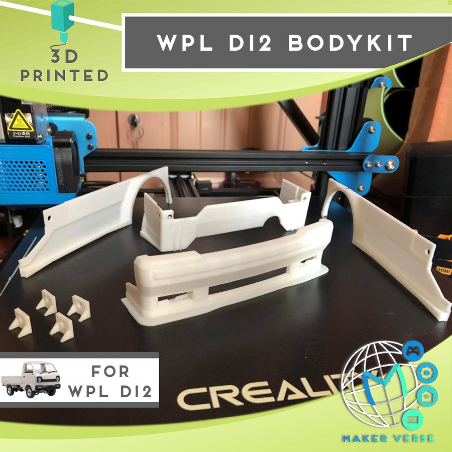 Jual "Wpl D12 Body Kit Drift Upgrade Suzuki Carry - Bodykit Bemper ...