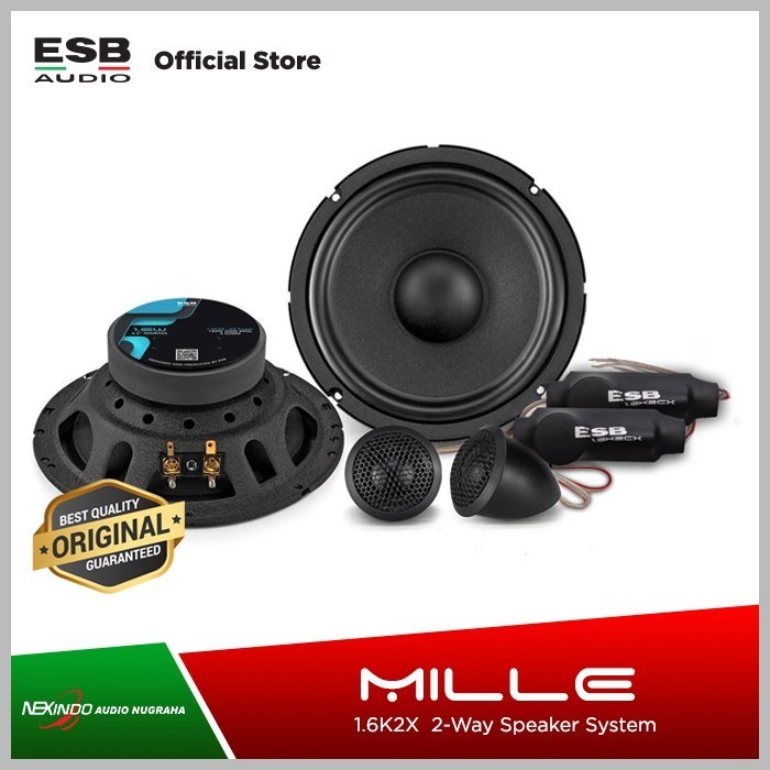 Jual Speaker ESB Audio 1.6K2X (MILLE) Split 2-Way Speaker System ...