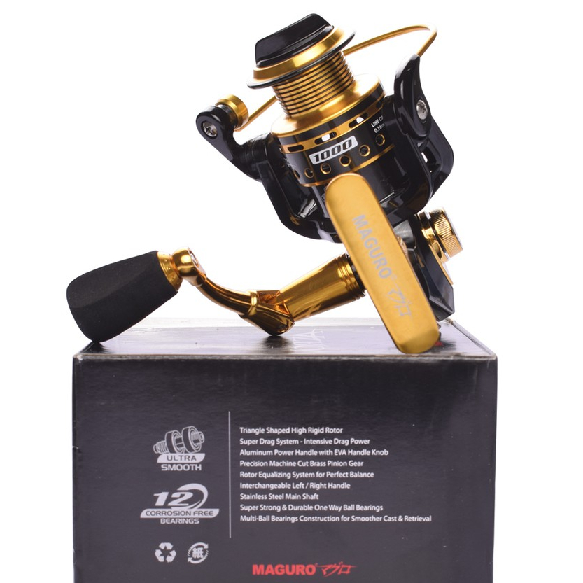 Jual Reel Spinning Maguro Vorza pilih ukuran Indonesia Memancing | Shopee Indonesia