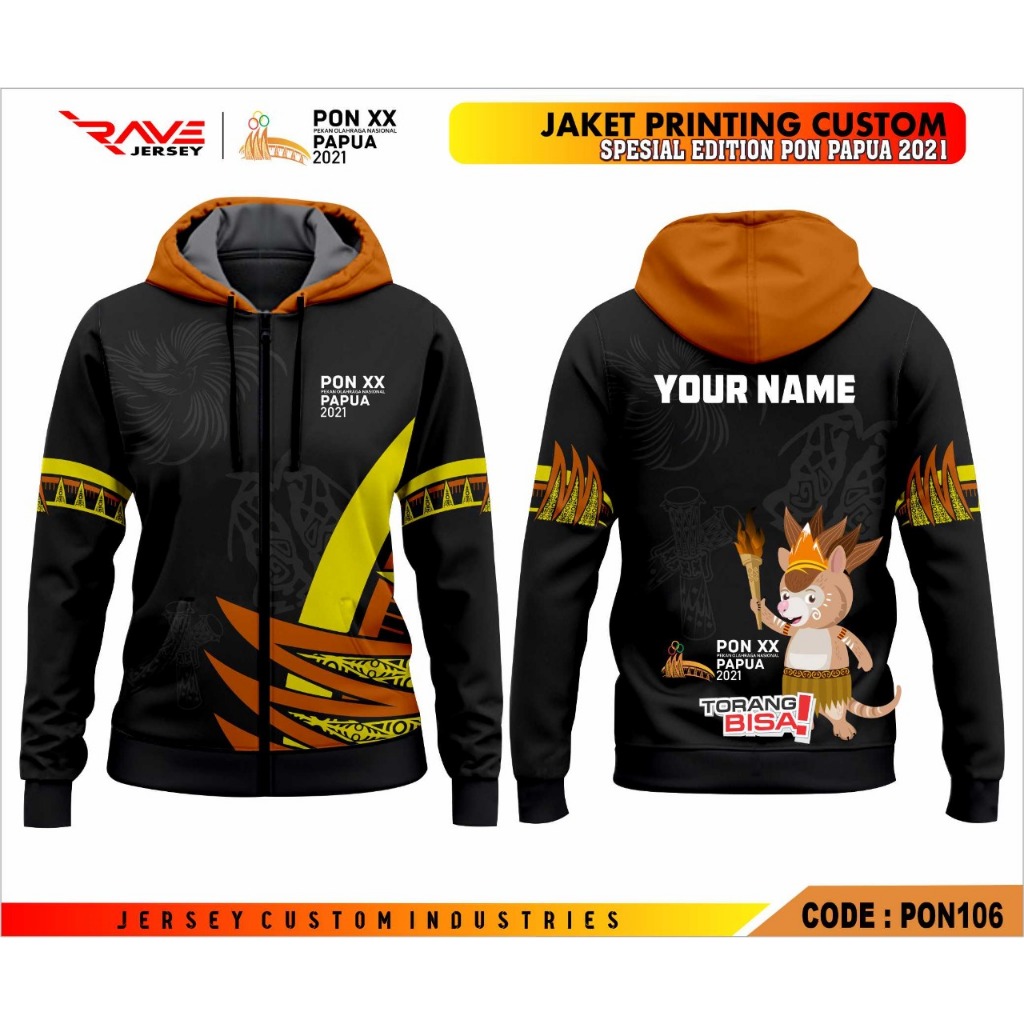 Jual JAKET PON SESI 2 FULL PRINTING SUBLIM CUSTOM | Shopee Indonesia
