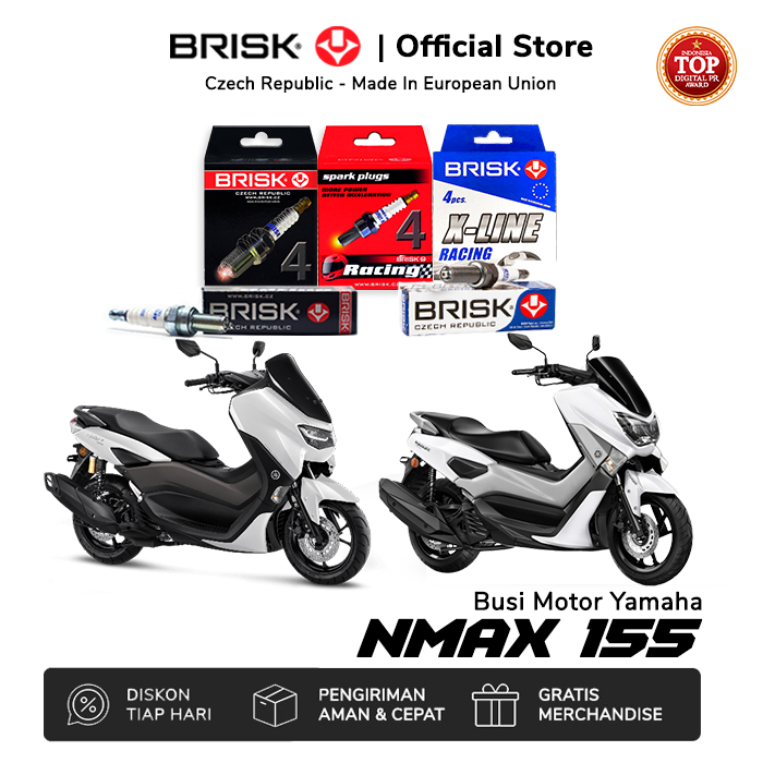Jual Busi Motor Yamaha NMAX 155 BRISK | Shopee Indonesia