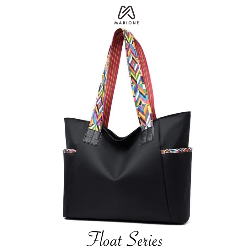 Jual MARIONE - FLOAT Tas Tote Bag Wanita ANTI AIR HITAM SHOULDER BAG ...