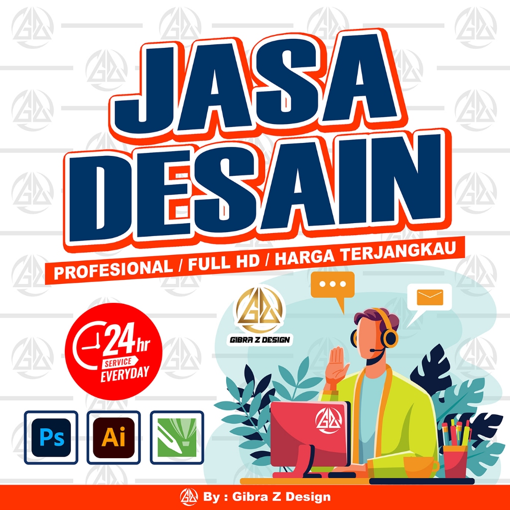 Jual Jasa Desain Profesional Logo, Spanduk, Banner, Baliho, Stiker, Poster, Sertifikat, Kemasan ...