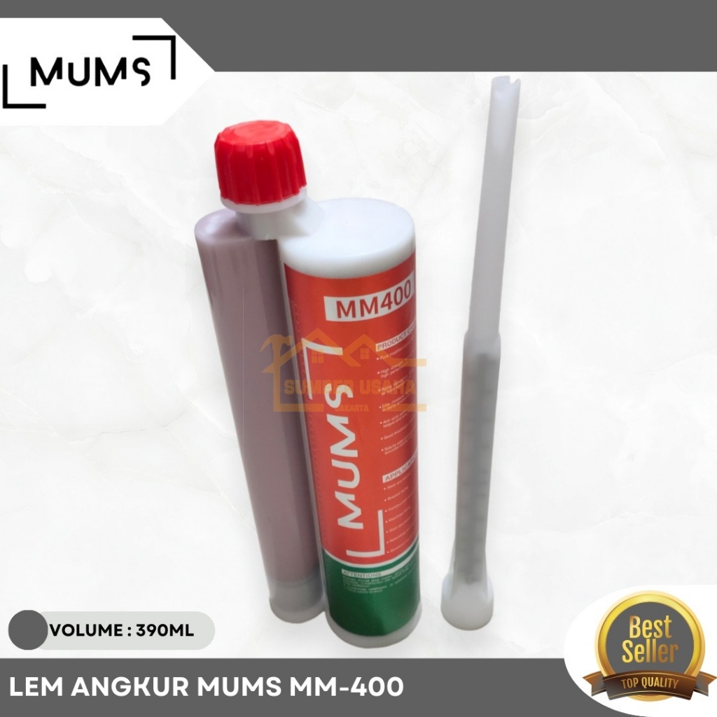 Jual Lem Beton Tembok Chemical Lem Angkur Rebar Handsome HS-500 390ml ...