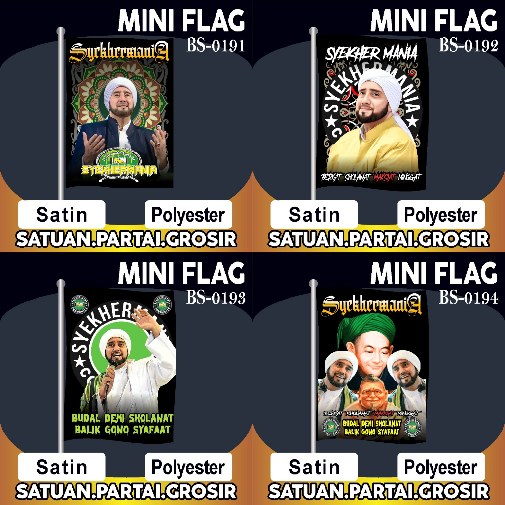 Jual Cetak Bendera Syekher/Viral Bendera Syekhermania/Bendera ...