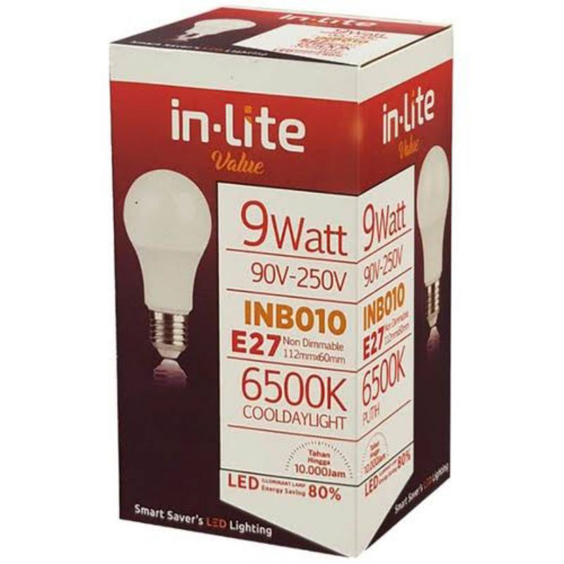 Jual LAMPU LED MURAH INLITE INB010 5W, 7W, 9W, 11W, 15W & 18W Murah ...