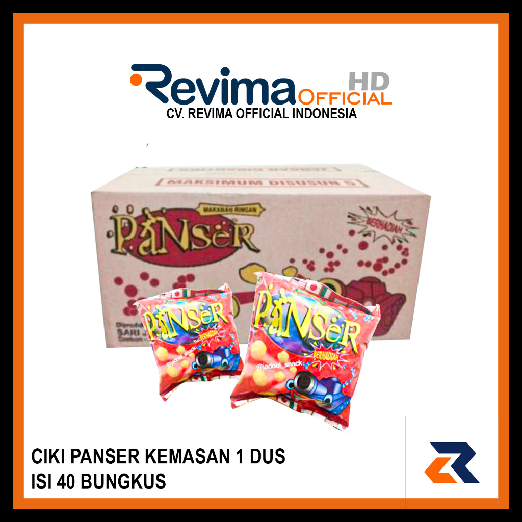 Jual Snack Ciki PANSER Berhadiah Kemasan 1 Dus isi 40 Bungkus | Shopee ...