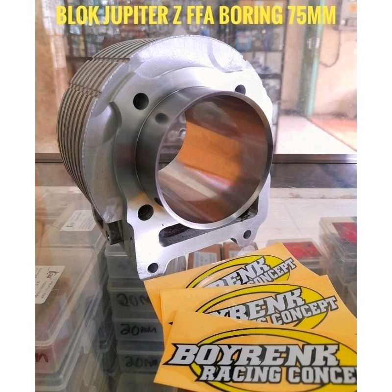 Jual CYLINDER BLOK JUPITER Z FFA BILLET - LINER LUAR 72 74 75 76 77 78 ...