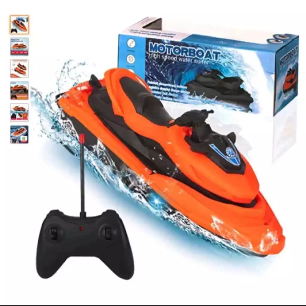 Jual MAINAN ANAK KAPAL SPEEDBOAT REMOTE CONTROL/ MAINAN RC SPEED BOAT ...