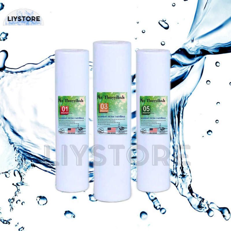 Jual Catridge Filter Air 10 inch / Grade B / Spun Filter / Water Filter ...