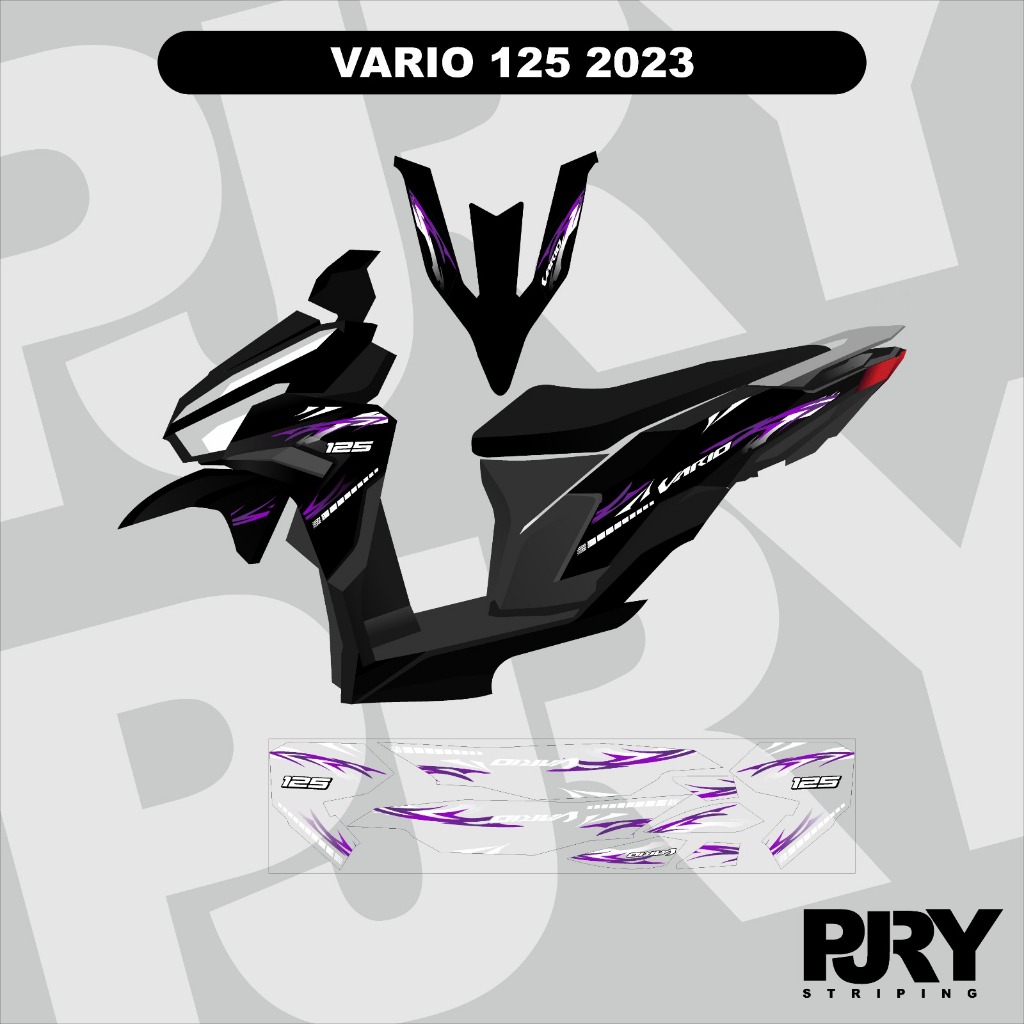 Jual STRIPING TRANSPARAN VARIO 2023 FREEWIL VRERSI | Shopee Indonesia