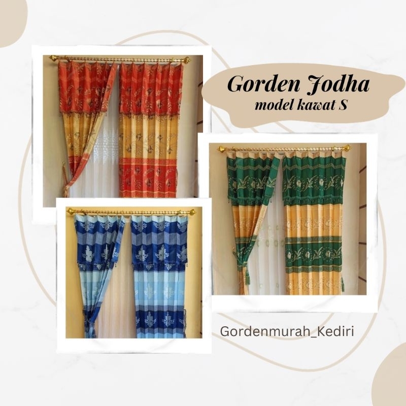 Jual GORDEN PRADA PONI TEMPEL KAWAT S/GORDEN BIASA/GORDEN PINTU KAMAR ...