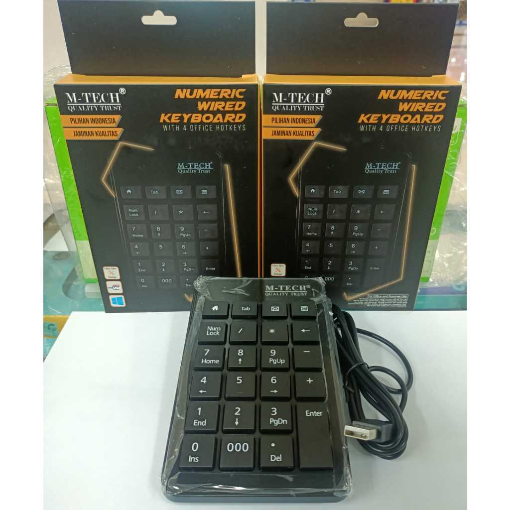 Jual M-Tech Numeric Keypad USB Cable - Keyboard Numerik Kabel USB ...