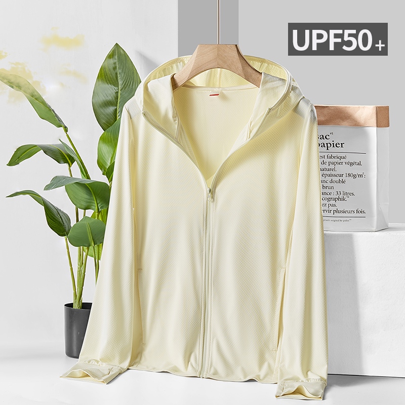 Jual ORZUV Jaket Anti UV Wanita Lengan Panjang Hoodie Olahraga UV Protection (UPF50+ ) | Shopee ...