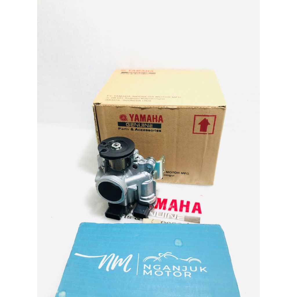 Jual THROTTLEBODY INJEKSI ASSY AEROX 155 OLD NEW KODE B65 TROTEL TROTOL BODI TB BARU ORIGINAL ...